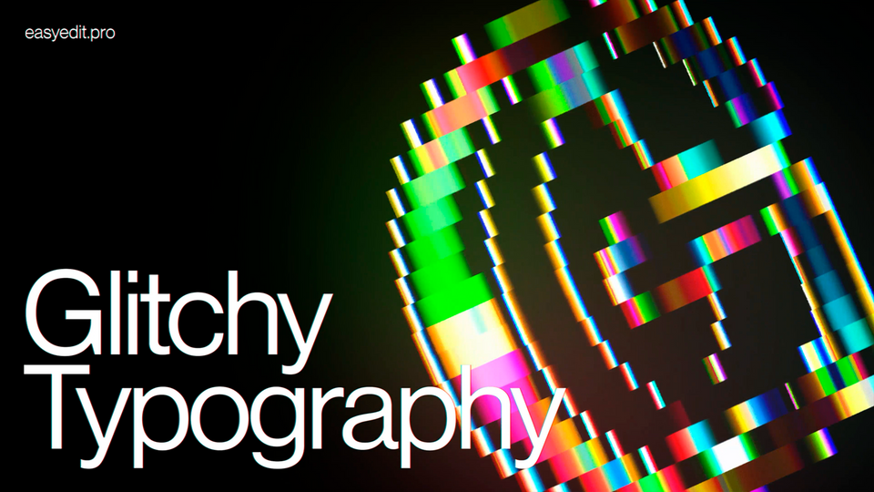 EasyEdit | Wavy Liquid Text Effect and Animation | Typography Tutorial in After Effects